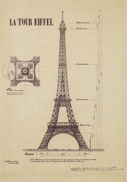 Poster - Tour Eiffel - Köp hos Reforma