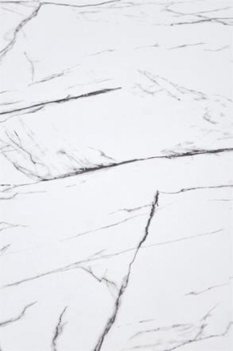 Matbord 'Lorca' Runt 80cm - Marmor/Vit - Köp hos Reforma