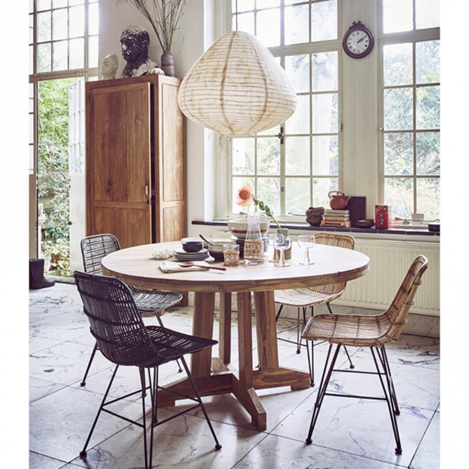 Runt matbord - Rustikt/Trä Ø140 - Köp hos Reforma