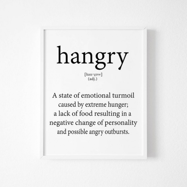 Poster - Hangry - Köp hos Reforma