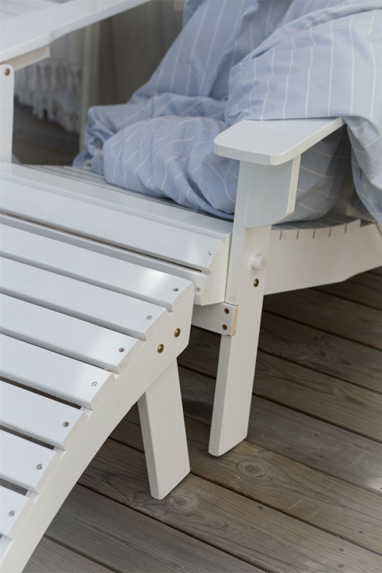 Solstol 'Lounge' - Vit - Köp hos Reforma